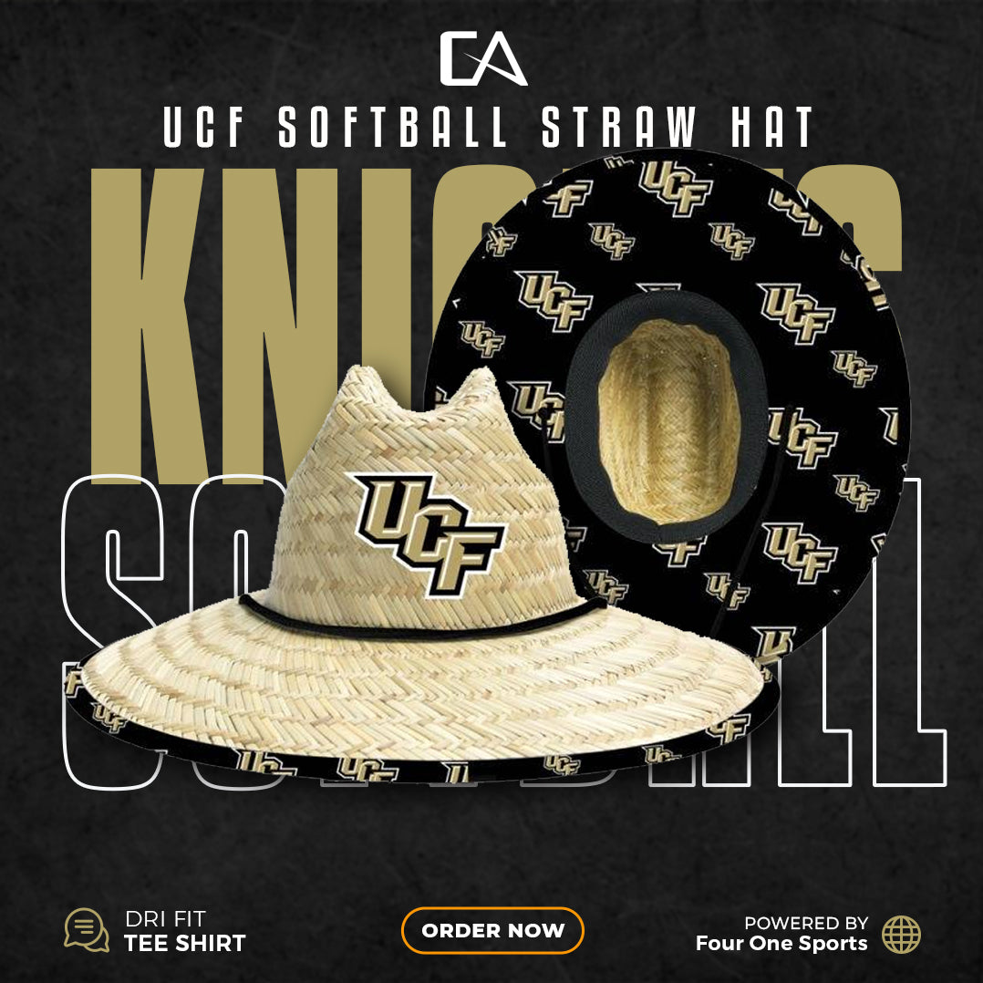 UCF Softball Straw Hat – Four One Sports